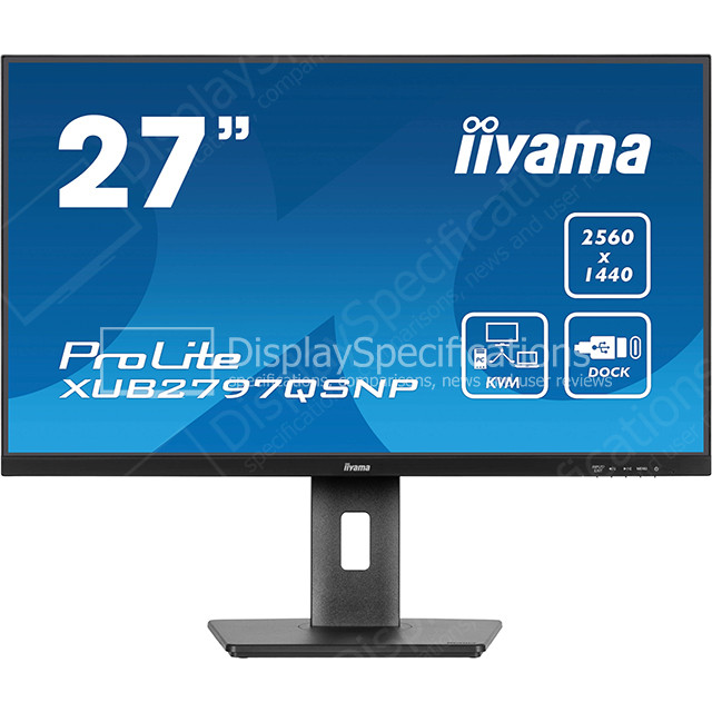 27" Iiyama ProLite XUB2797QSNP-B1 - Specifications