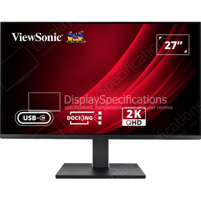 27" ViewSonic VG2758-2K - Specifications
