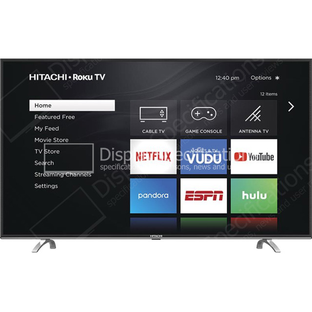 64.5" Hitachi 65R82 - Specifications
