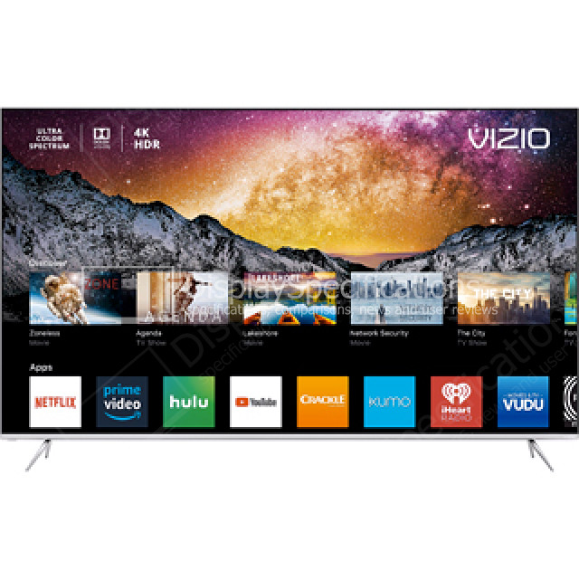 64.5" Vizio P65-F1 - Specifications
