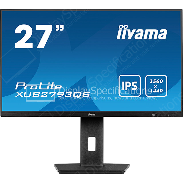 27" Iiyama ProLite XUB2793QS-B7 - Specifications