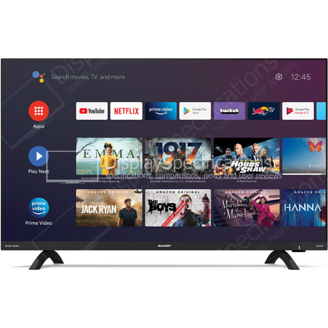 31.5" Sharp 32DI6EA - Specifications