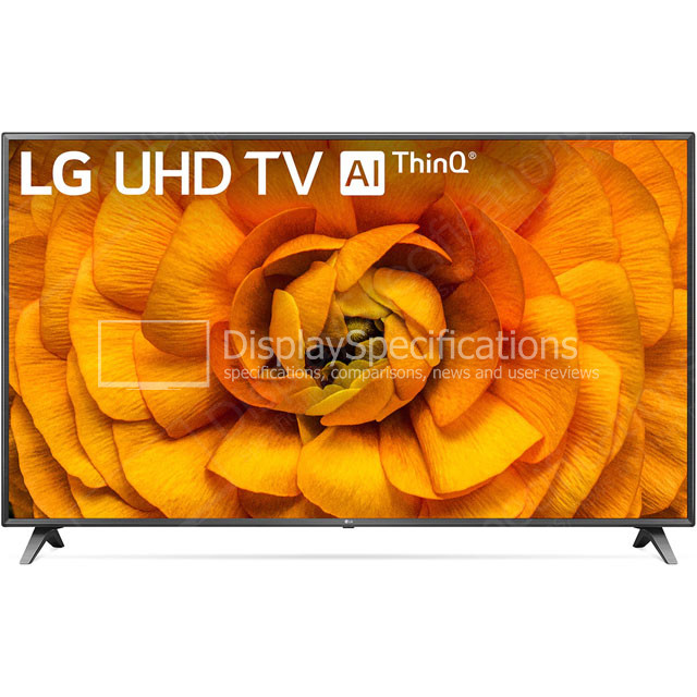 85.6" LG 86UN8570PUC - Specifications