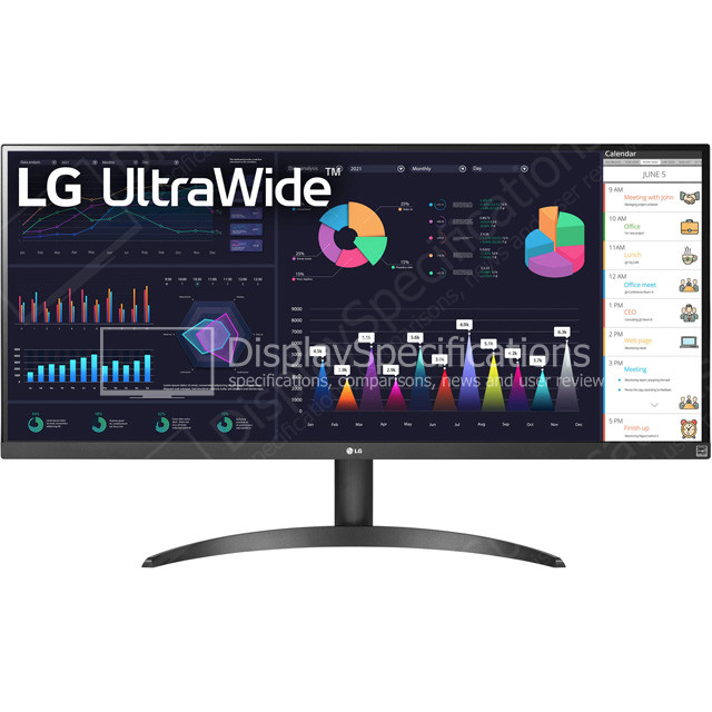 34" LG 34WQ500 - Specifications