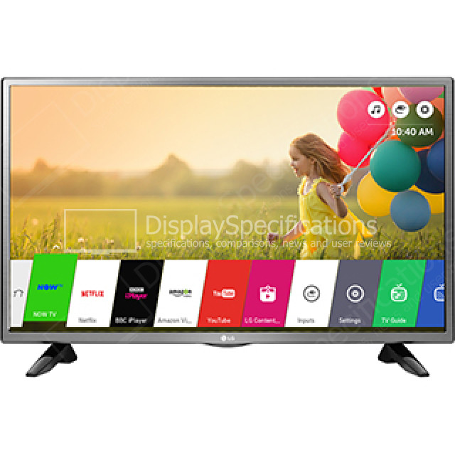 31.5" LG 32LH570U - Specifications