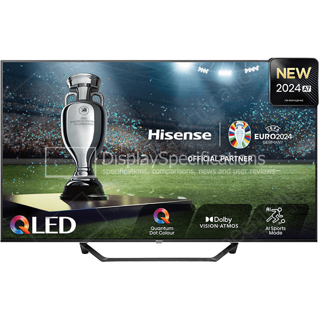 42.5" Hisense 43A7NQ - Specifications