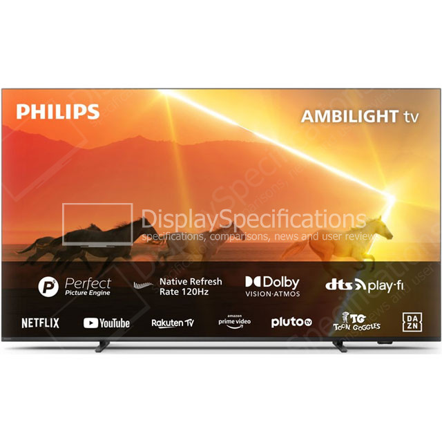 54.6" Philips 55PML9008/12 - Specifications