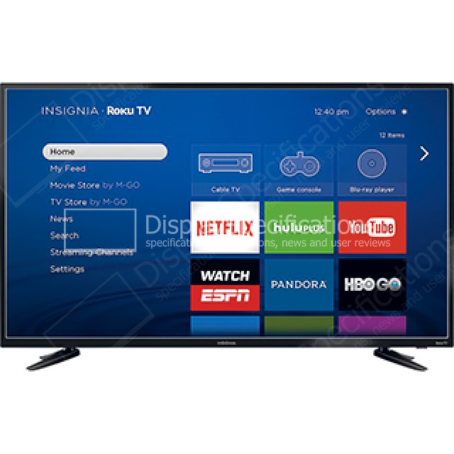 47.6" Insignia NS-48DR510NA17 - Power consumption