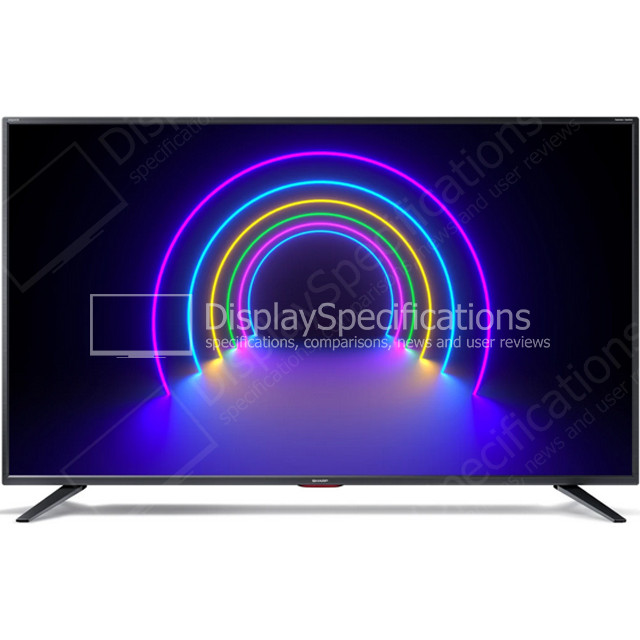 49.5" Sharp 50EH6E - Height