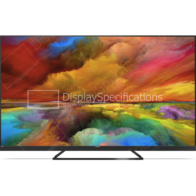 54.6" Sharp 55EQ6EA - Depth