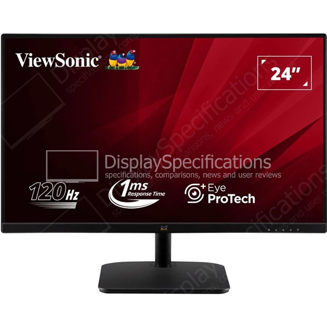 23.8" ViewSonic VA2432A-MHD - Specifications