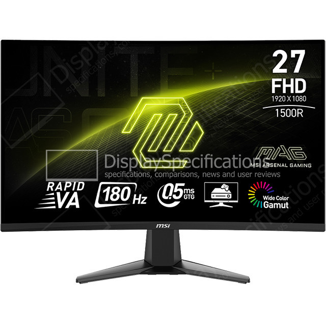 27" MSI MAG 27C6F - Specifications
