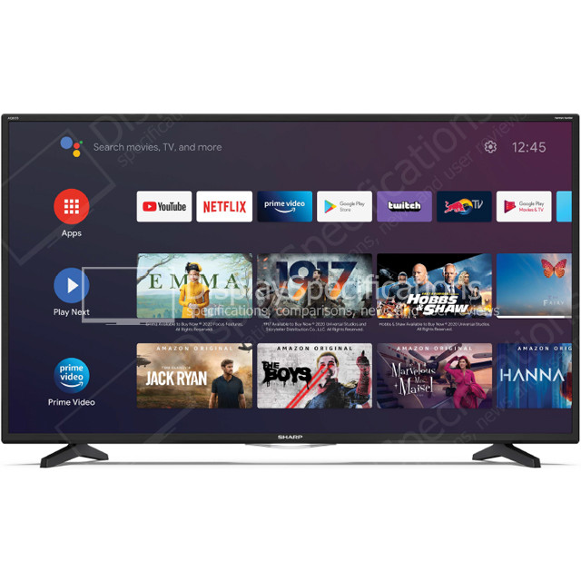 40" Sharp 40CI1EA - Power consumption