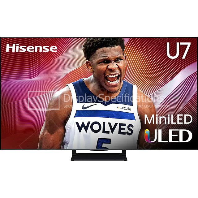64.5" Hisense 65U75QG - Specifications