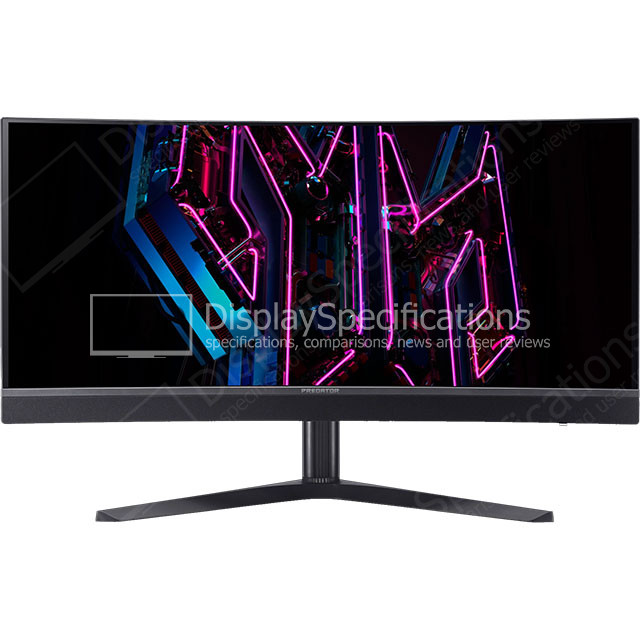 34.14" Acer Predator X34 V - Specifications