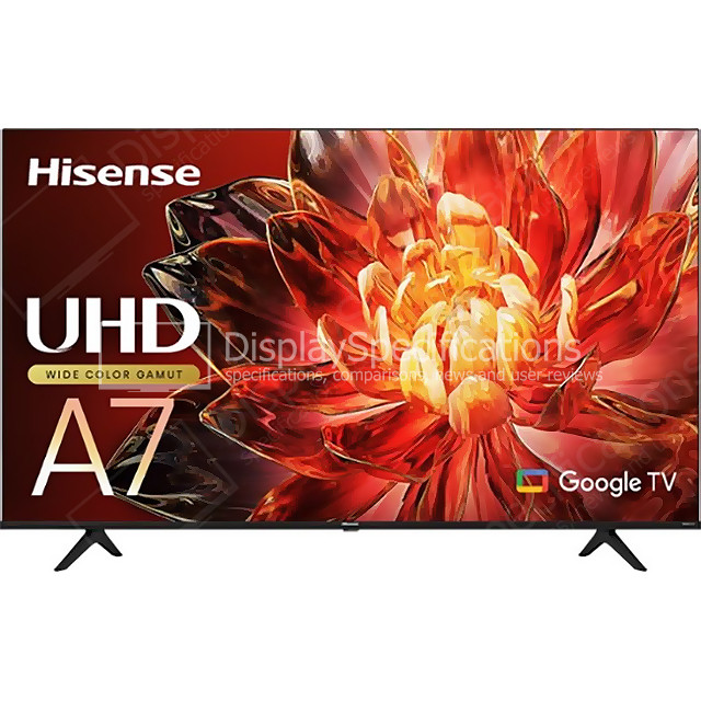 64.5" Hisense 65A7N - Specifications