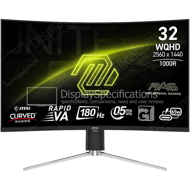 31.5" MSI MAG 325CQRF QD E2 - Display