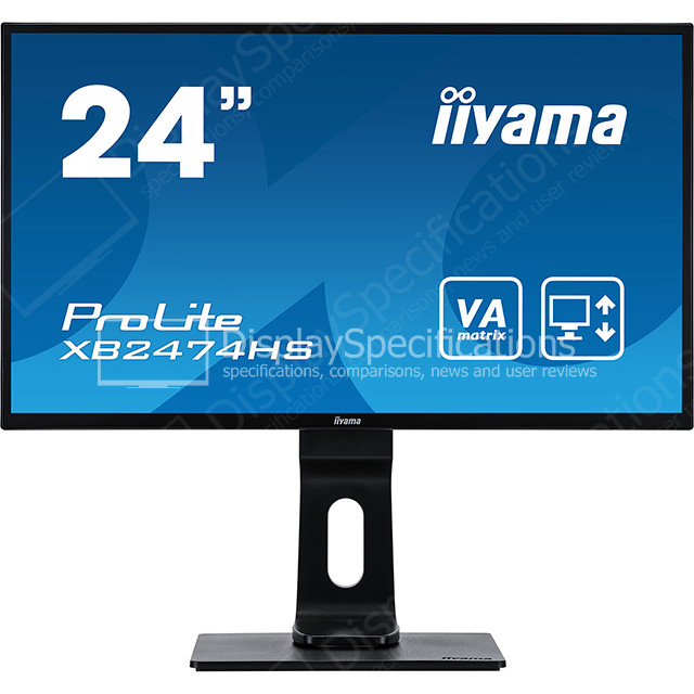 23.6" Iiyama ProLite XB2474HS-B2 - Specifications
