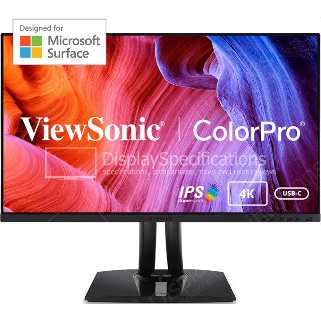 27" ViewSonic VP275-4K - Specifications