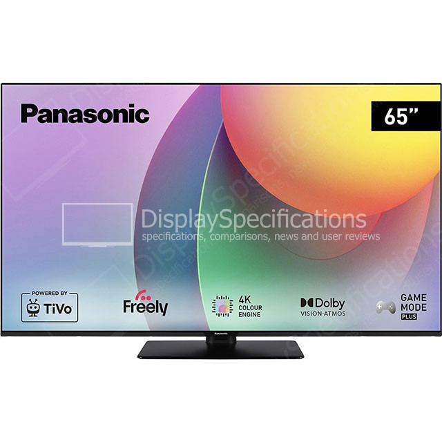 64.5" Panasonic TB-65W60A - Specifications