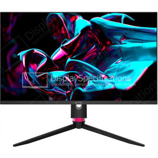 Comparison between: 54.6" TCL 55S450F, 27" KTC M27P20