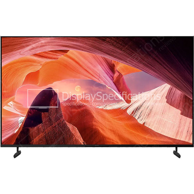 84.6" Sony KD-85X80L - Specifications
