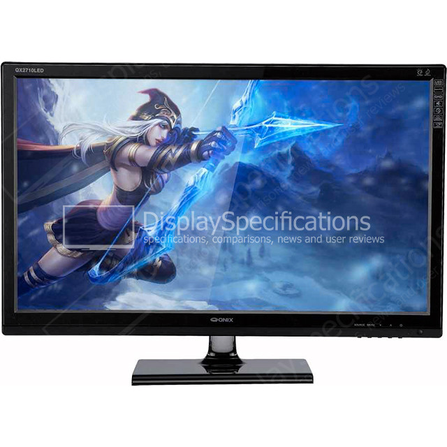 27" QNIX QX2710 LED Evolution II DPmulti True10 - Specifications