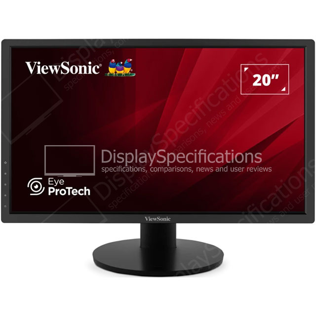 19.5" ViewSonic VA2025-H - Specifications