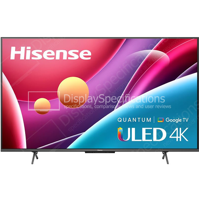 74.5" Hisense 75U6H - Specifications