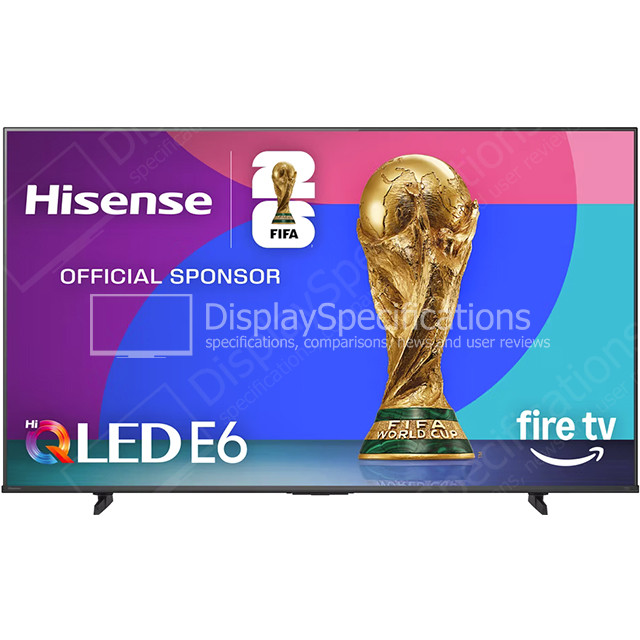 54.6" Hisense 55E6QF - Энергопотребление