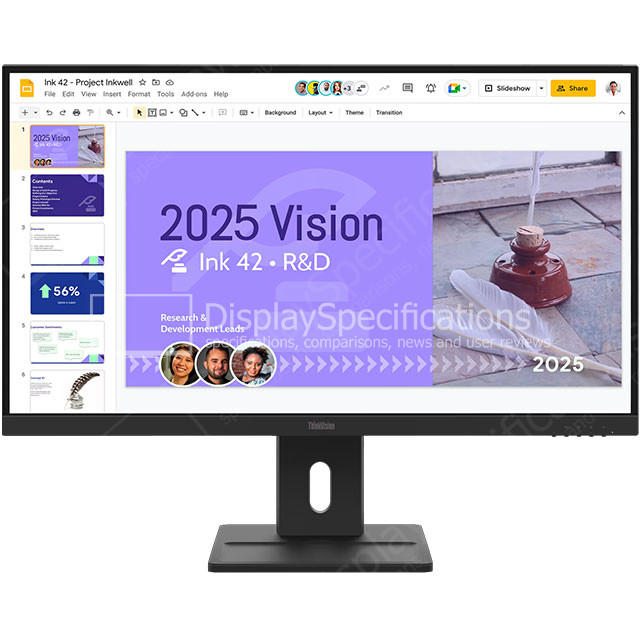 27" Lenovo ThinkVision E27-40 - Specifications