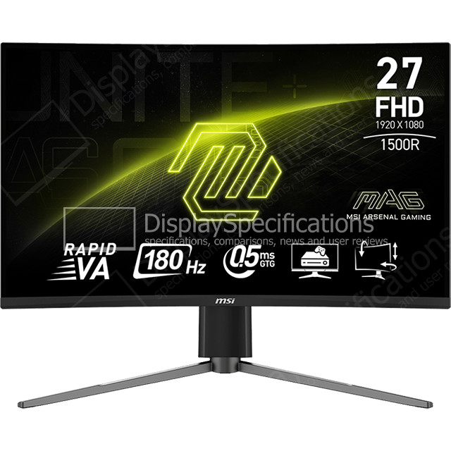 27" MSI MAG 27C6PF - Specifications