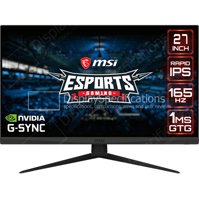 27" MSI Optix G273QF - Specifications