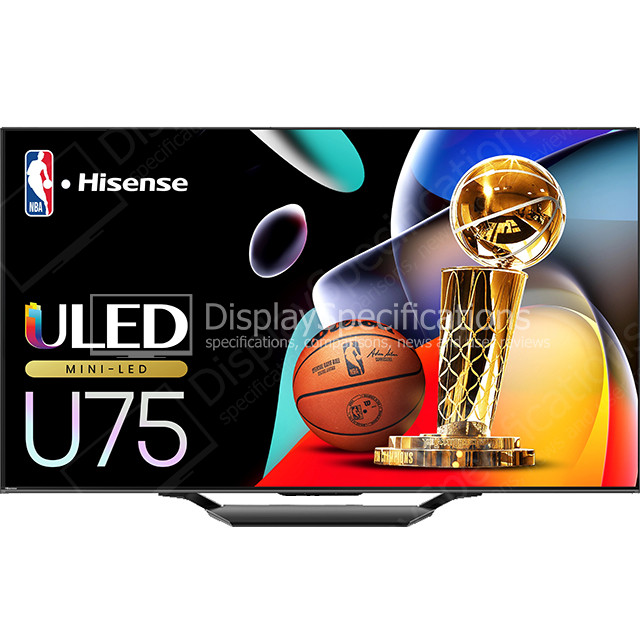 84.6" Hisense 85U7N - Specifications
