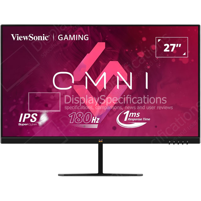 27" ViewSonic VX2779-HD-Pro - Specifications