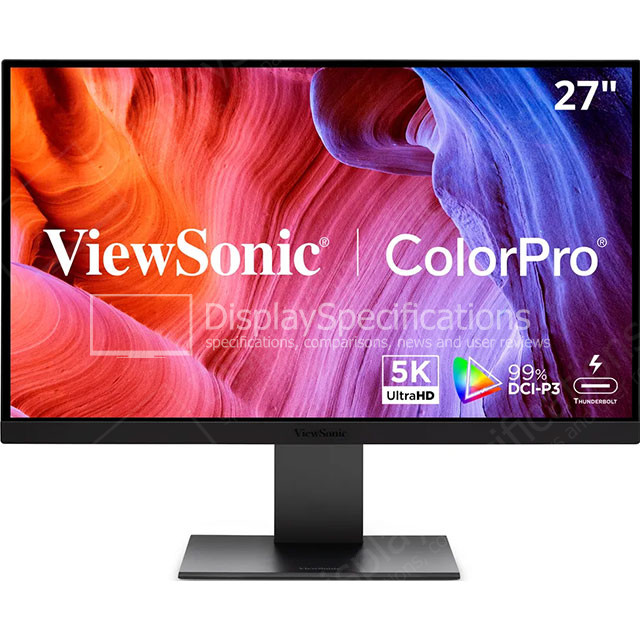 27" ViewSonic VP2788-5K - Specifications