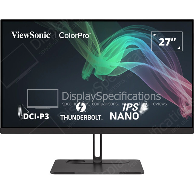27" ViewSonic VP2776T-4K - Specifications