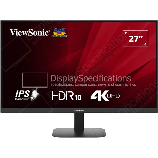 27" ViewSonic VA2708-4K-HD - Specifications