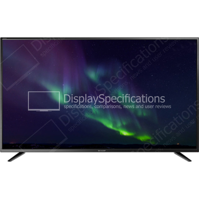 42.5" Sharp LC-43CUG8052K - Depth