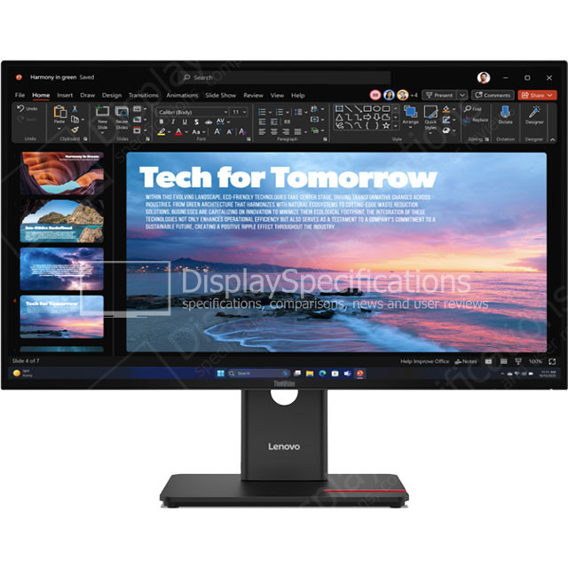 27" Lenovo ThinkVision T27qd-40 - Specifications