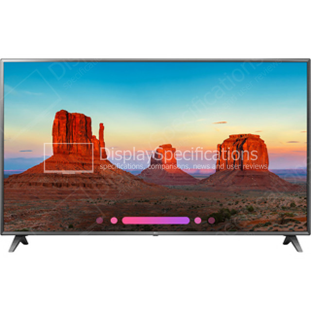 85.6" LG 86UK7570PUB - Specifications