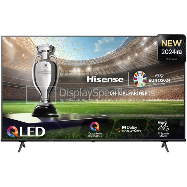 84.6" Hisense 85E7NQ - Specifications