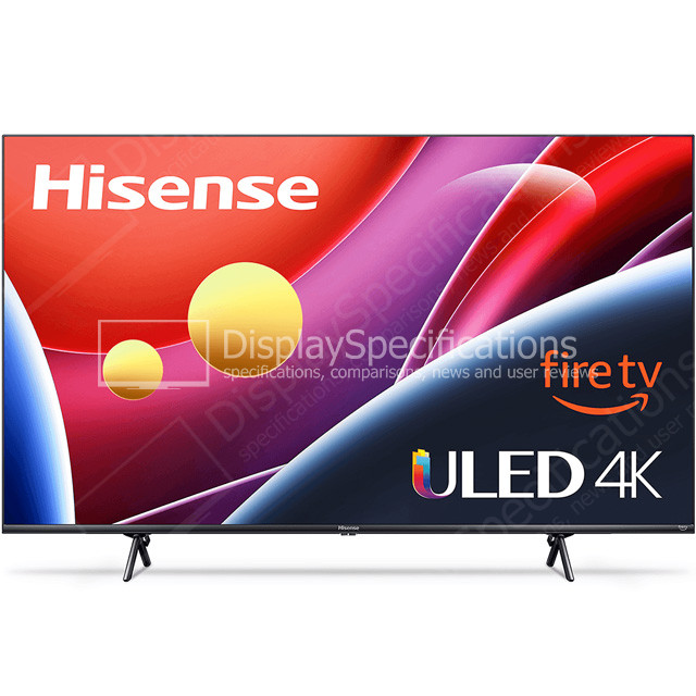 57.5" Hisense 58U6HF - Specifications