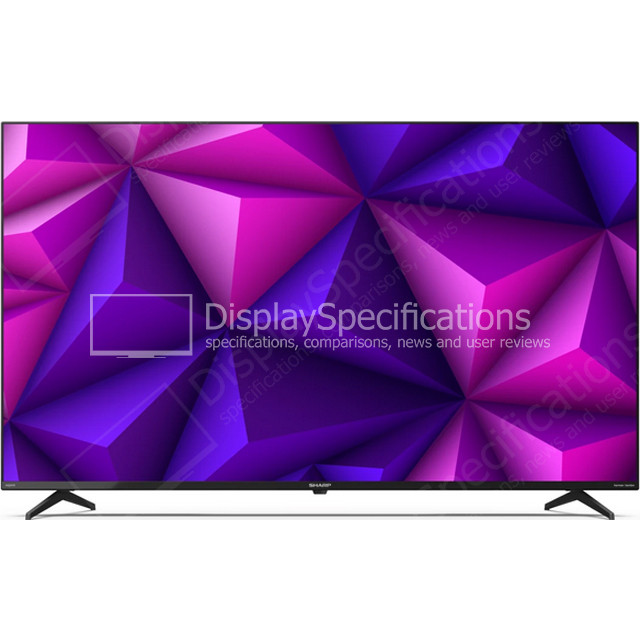 54.6" Sharp 55FN6EA - Depth