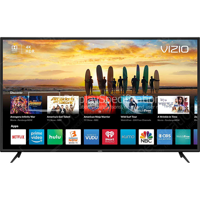 69.5" Vizio V705-G3 - Specifications
