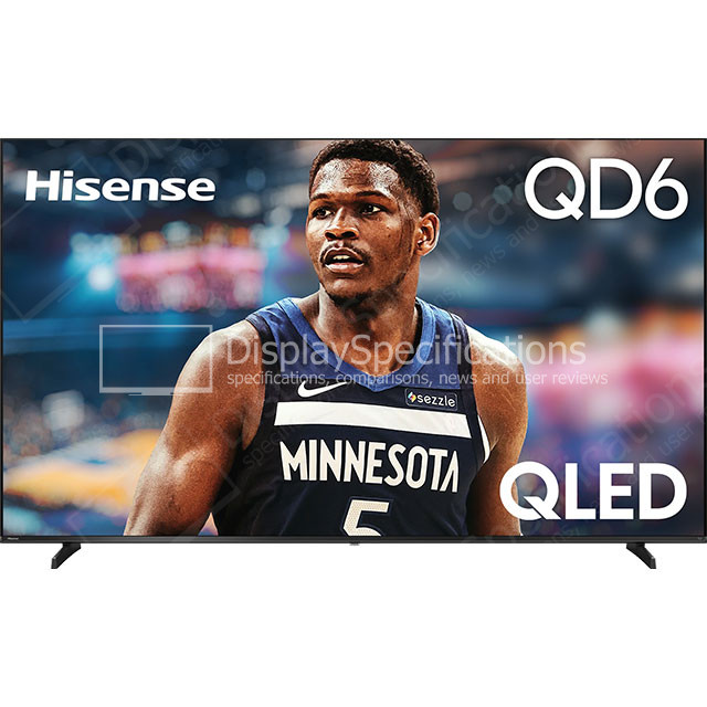 42.5" Hisense 43QD6QF - Specifications