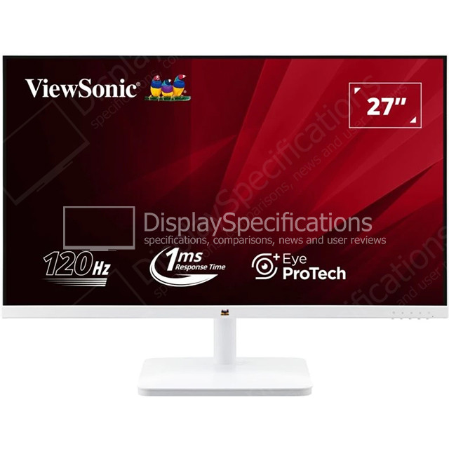 27" ViewSonic VA2732A-H-W - Specifications