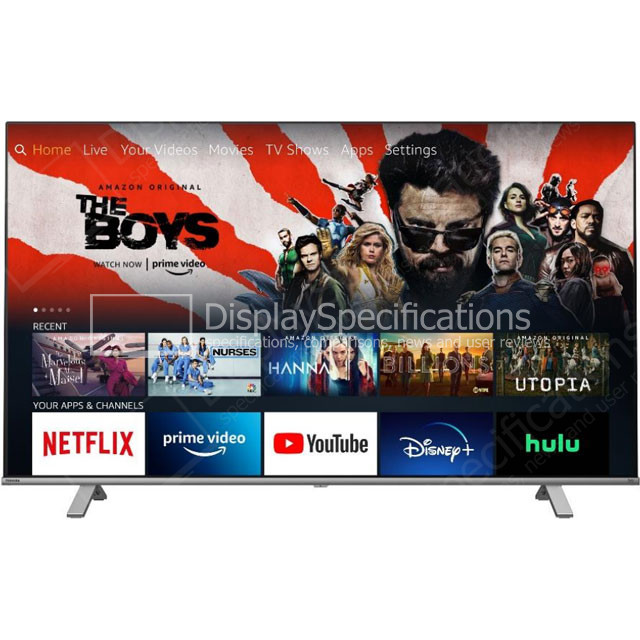 42.5" Toshiba 43V35KU - Características y especificaciones