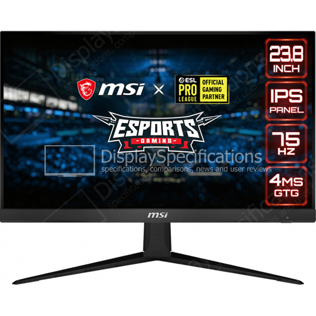 23.8" MSI G241V - Specifications