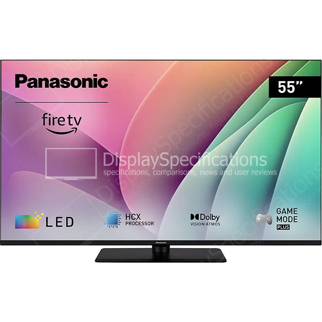 54.6" Panasonic TV-55W80A - Specifications